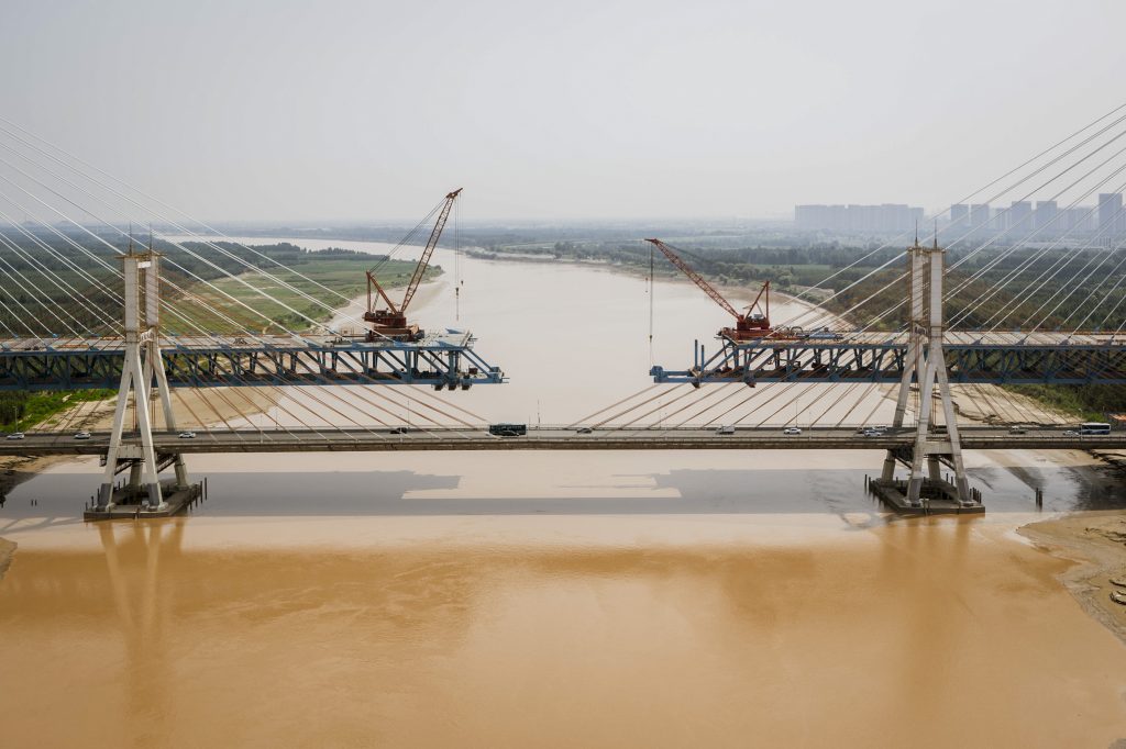 Jinan Yellow River Bridge Under Construction – Xposure International ...